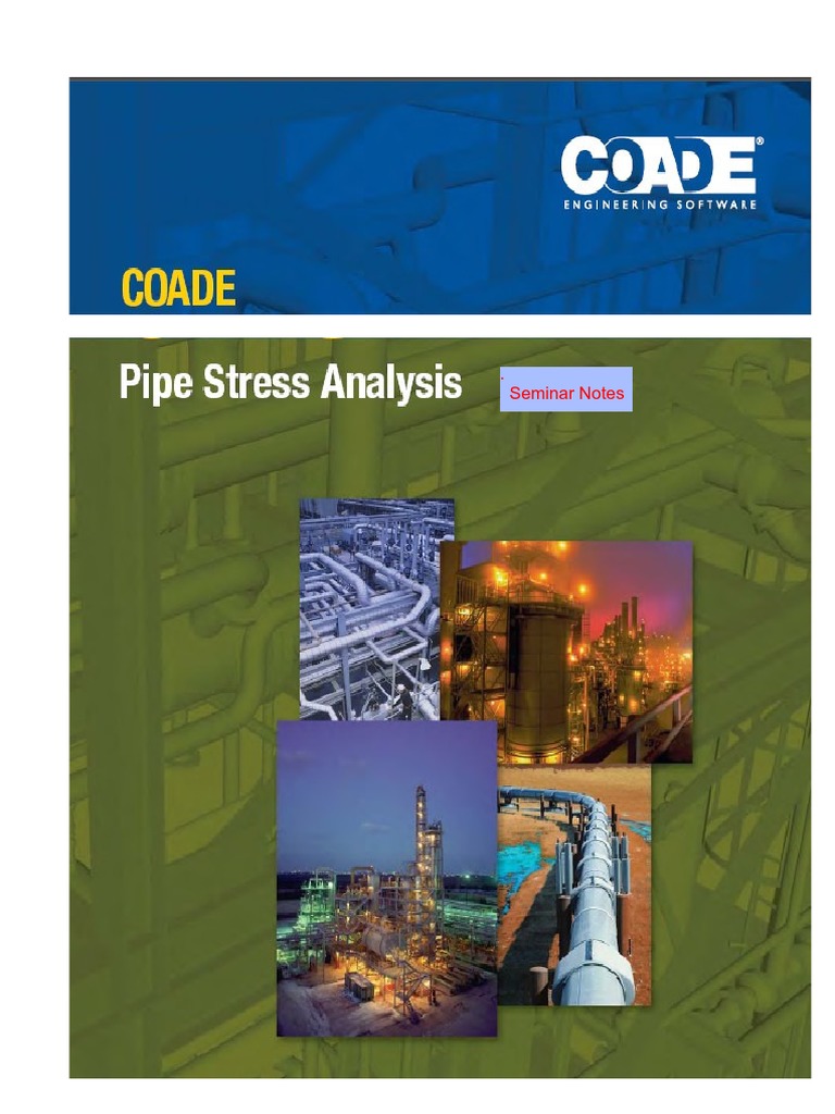 CAESAR-Pipe Stress Analysis Seminar | PDF