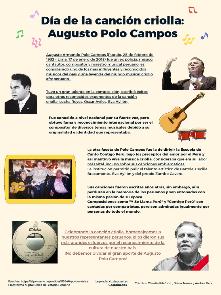 Biografía de Augusto Polo Campos | PDF | Arte | Clásicos
