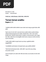 Menonton Ibuku Dengan Teman-Temanku | PDF