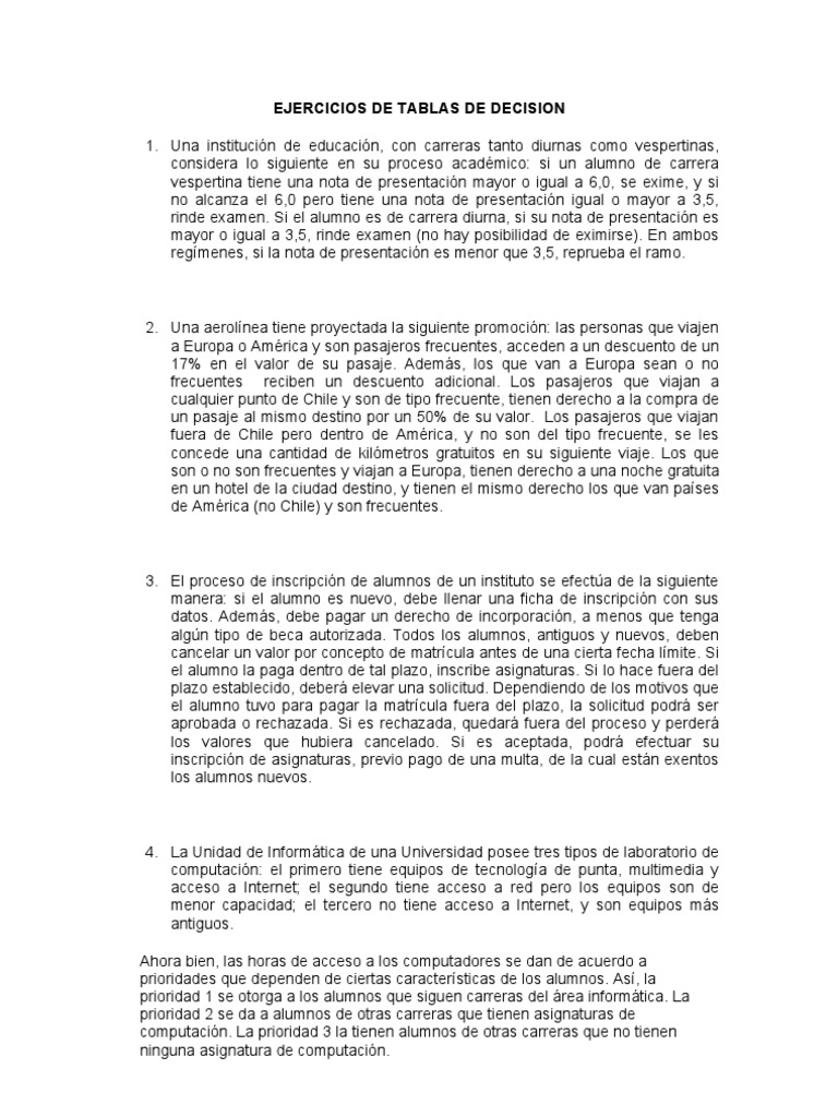 Ejercicio Tabla | PDF | Informática | Internet