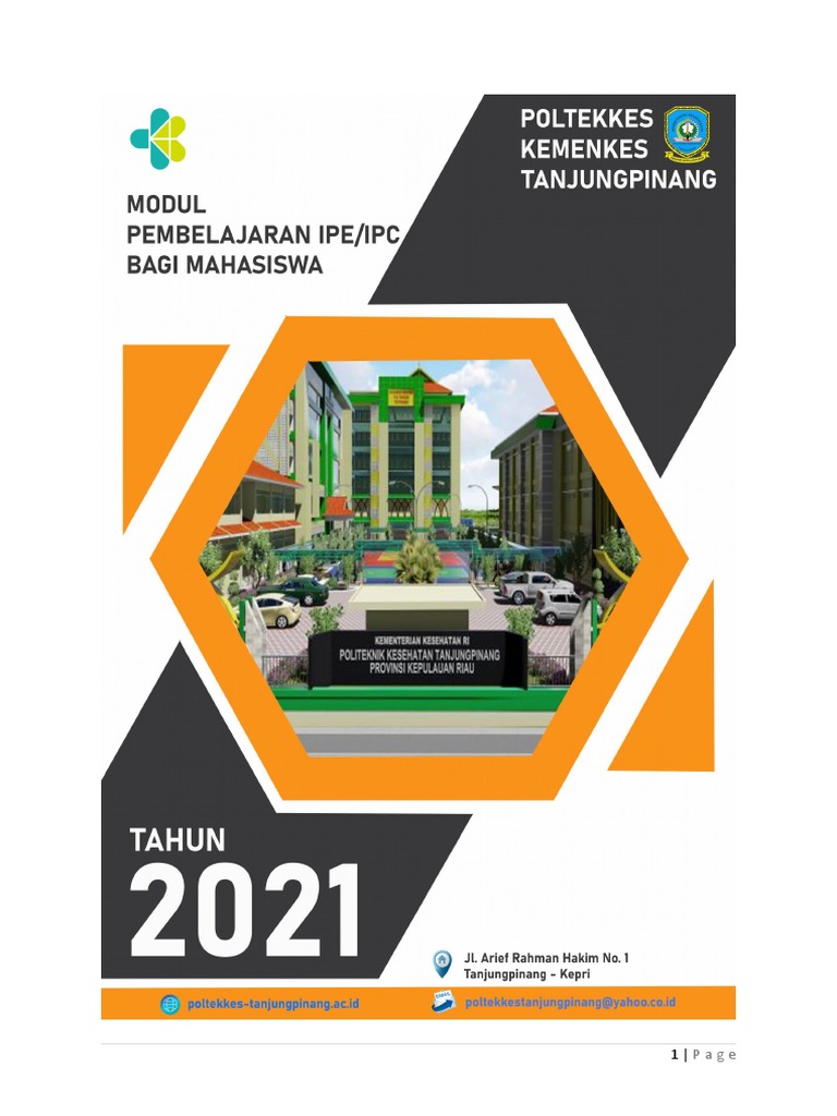 MODUL IPE Dan IPC Bagi MAHASISWA POLTEKKES KEMENKES TANJUNGPINANG 2020 | PDF