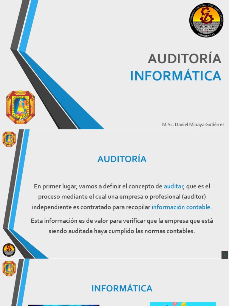Auditoría Informática: Proceso y Objetivos | PDF | Auditoría | Informática