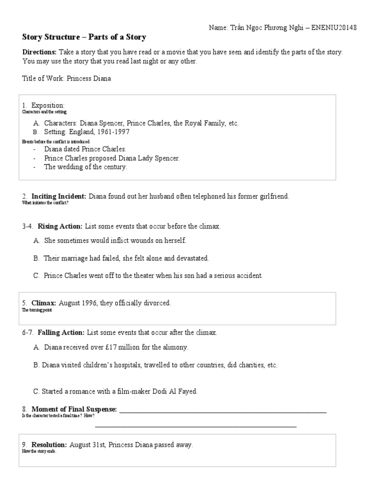 Story Structure Template | PDF