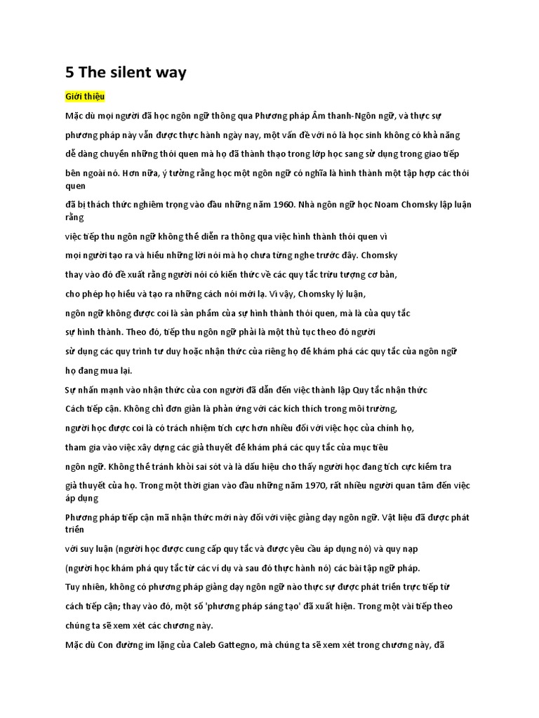 5 The Silent Way | PDF