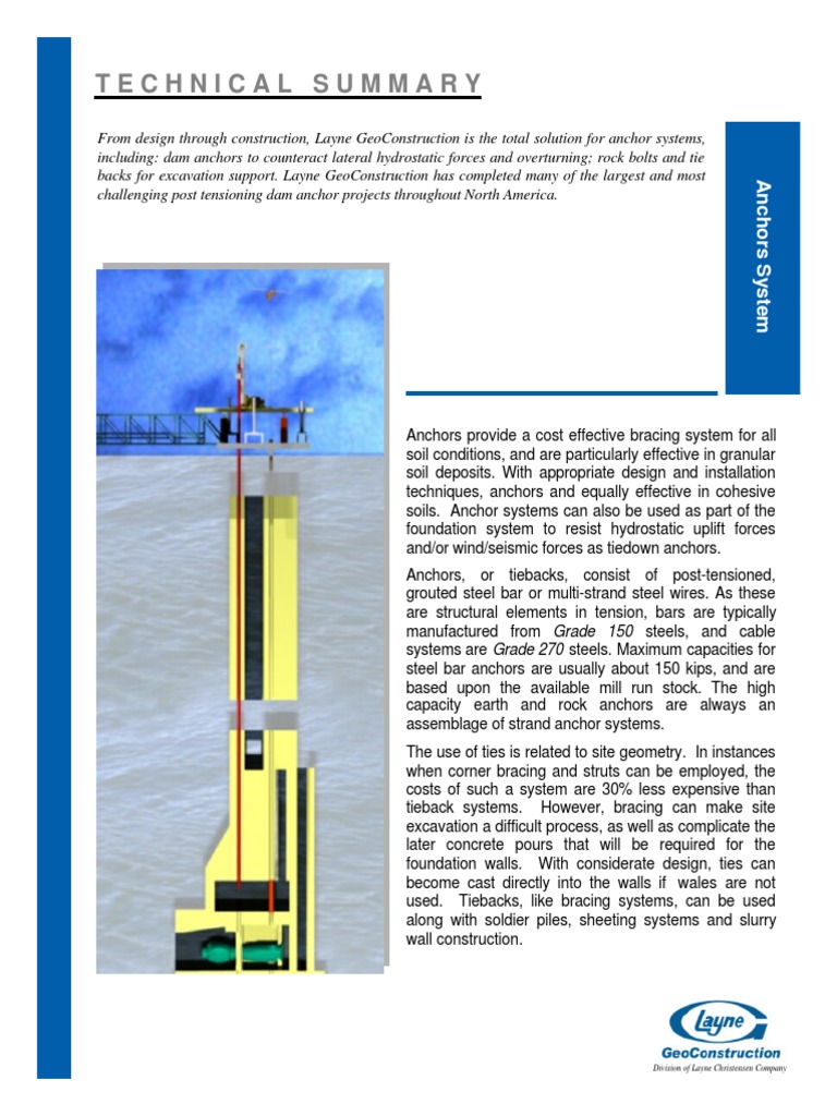 Technical Summary: Division of Layne Christensen Company | PDF | Deep ...