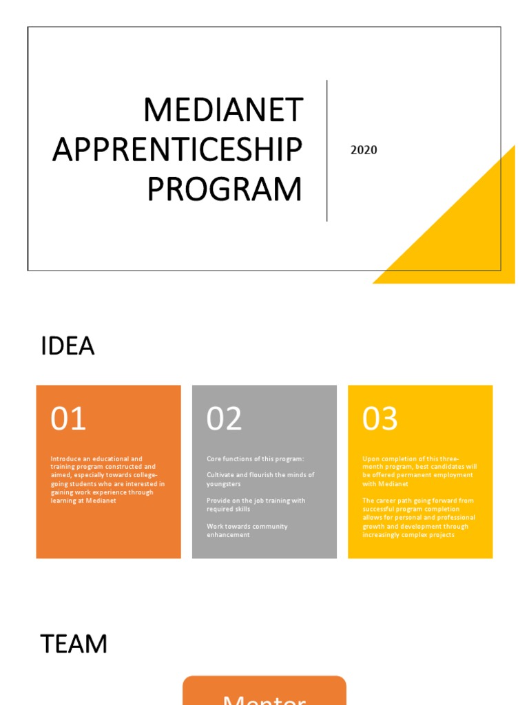 Apprenticeship Program | PDF | Apprenticeship | Mentorship