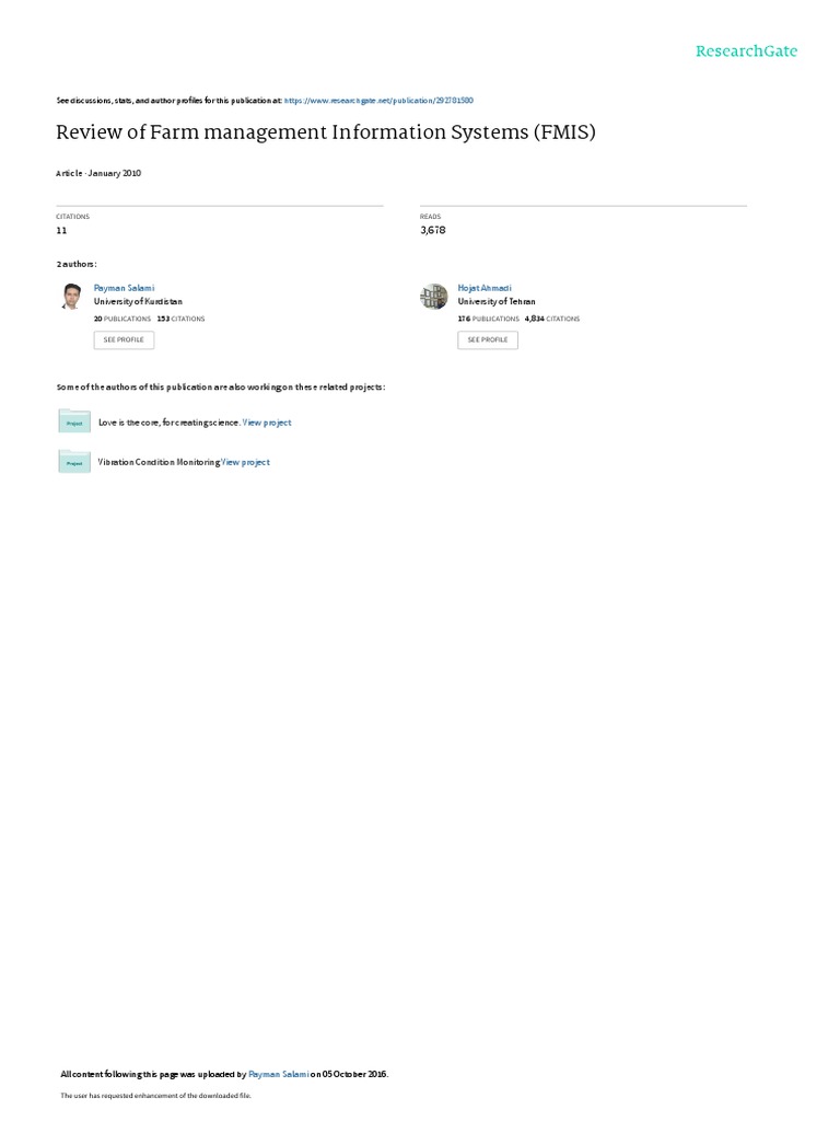 Review of Farm Management Information Systems (FMIS) : January 2010 ...