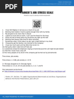 Job Demands-Resources Questionnaire | PDF | Psychology | Psychological ...