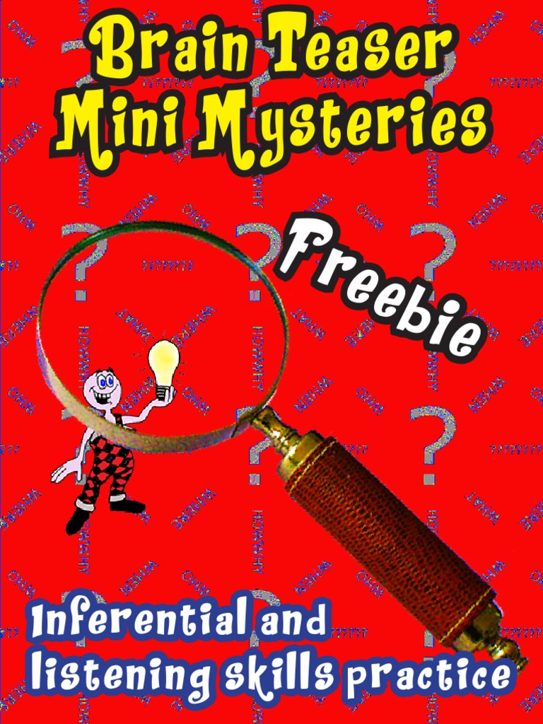 Brain Teaser Mini Mysteries: FR Eebie | PDF | Copyright