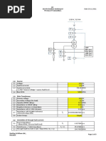 Generator Protection - Calculation | PDF | Capacitor | Transformer