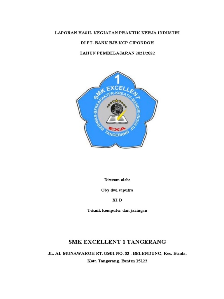 SMK Excellent 1 Tangerang | PDF