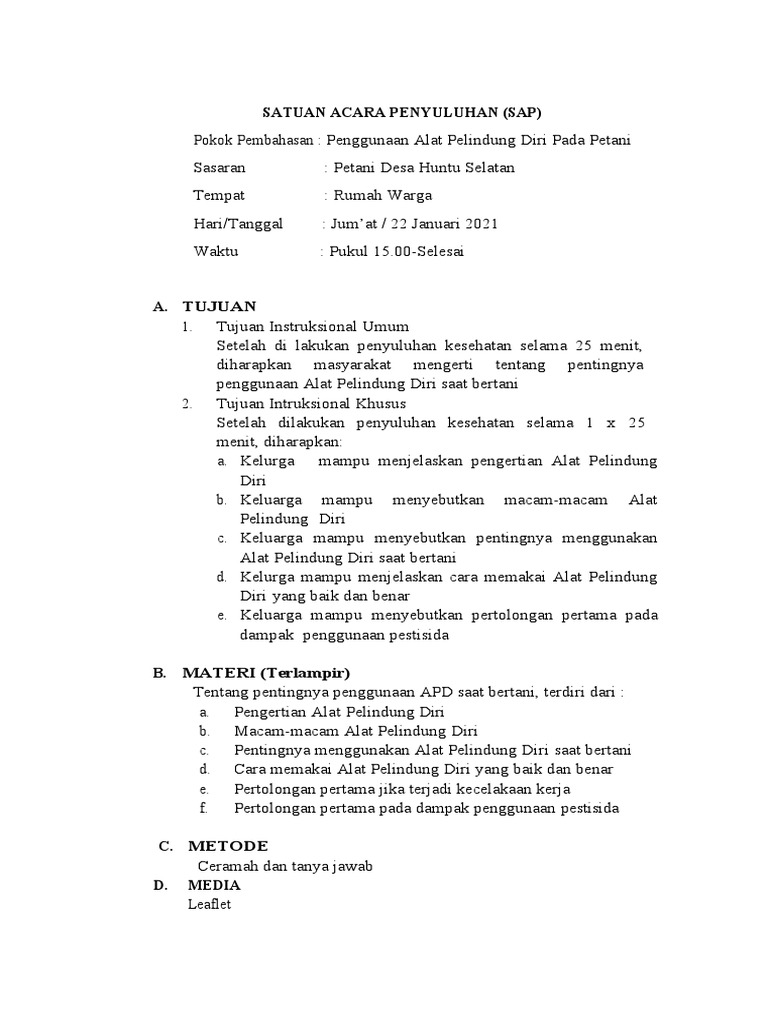 Sap Ukk Revisi 1-1 | PDF