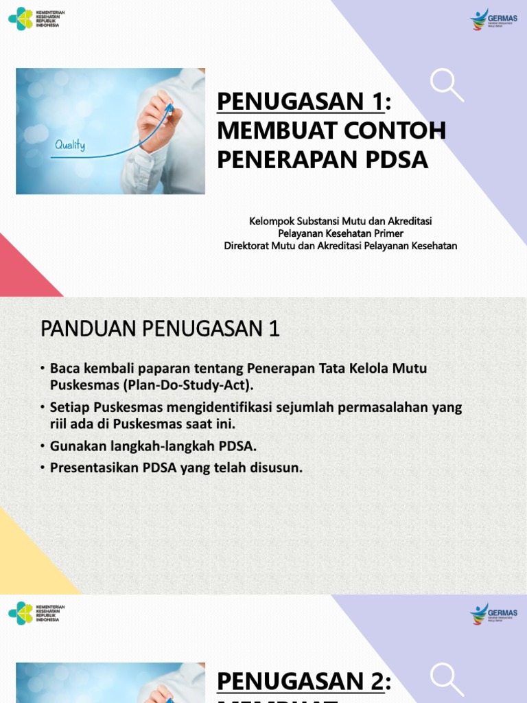 Penugasan PDSA Dan Profil Indikator Mutu | PDF