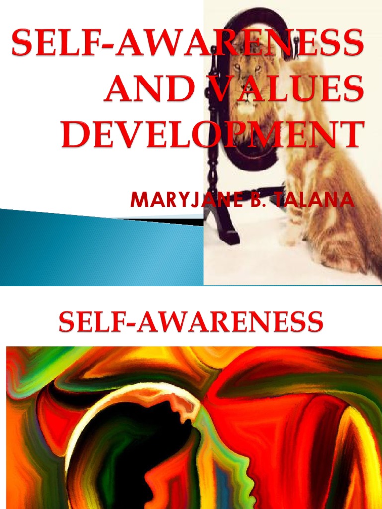 Self Awareness and Values Development | PDF | Adolescence | Self Awareness