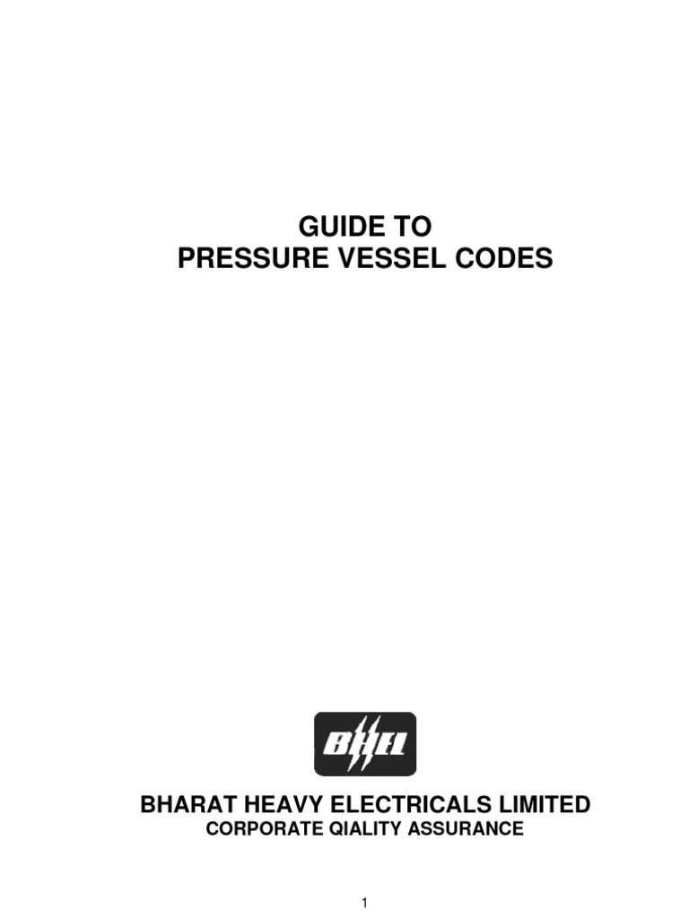 Pressure Vessel Code Guide | PDF | Pipe (Fluid Conveyance) | Steel