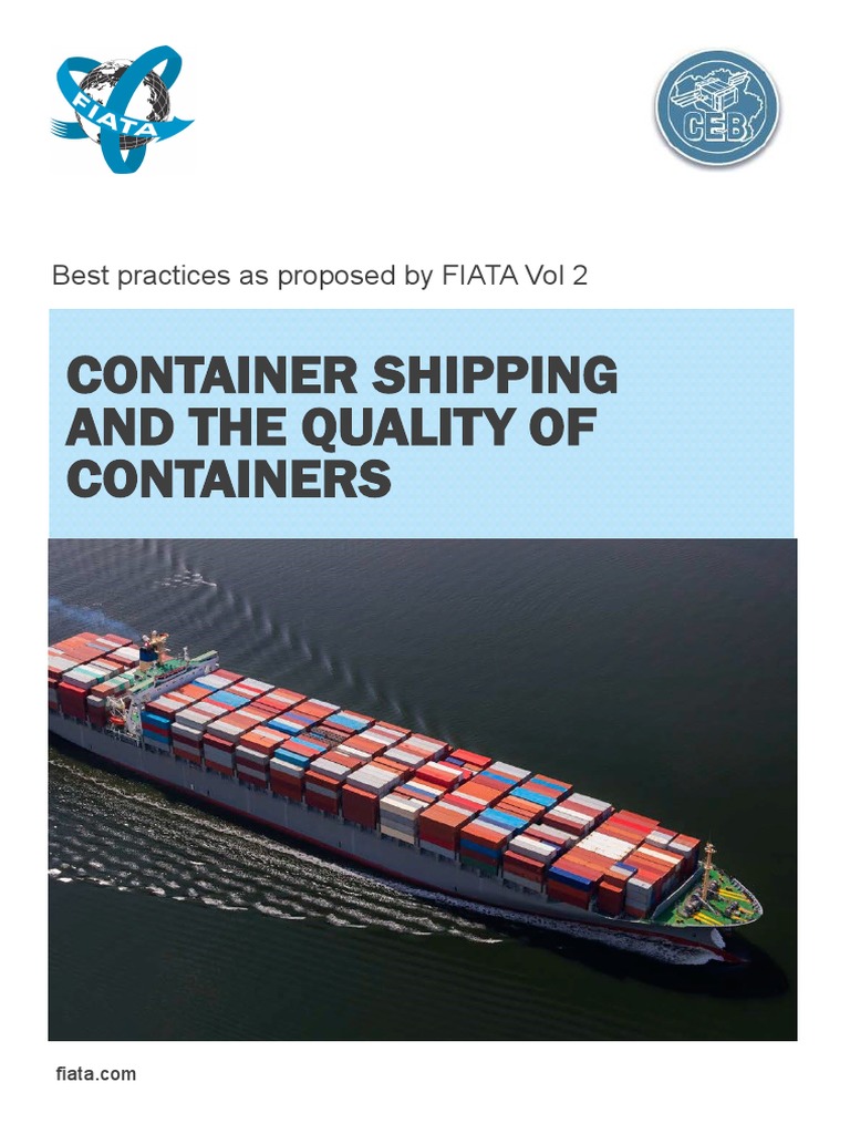 Container Shipping and The Quality of Containers | Download Free PDF | Cargo | Containerization