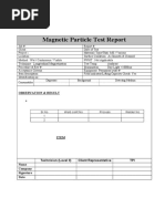 Ultrasonic Testing Report Format Based On IACS | PDF | Nondestructive ...