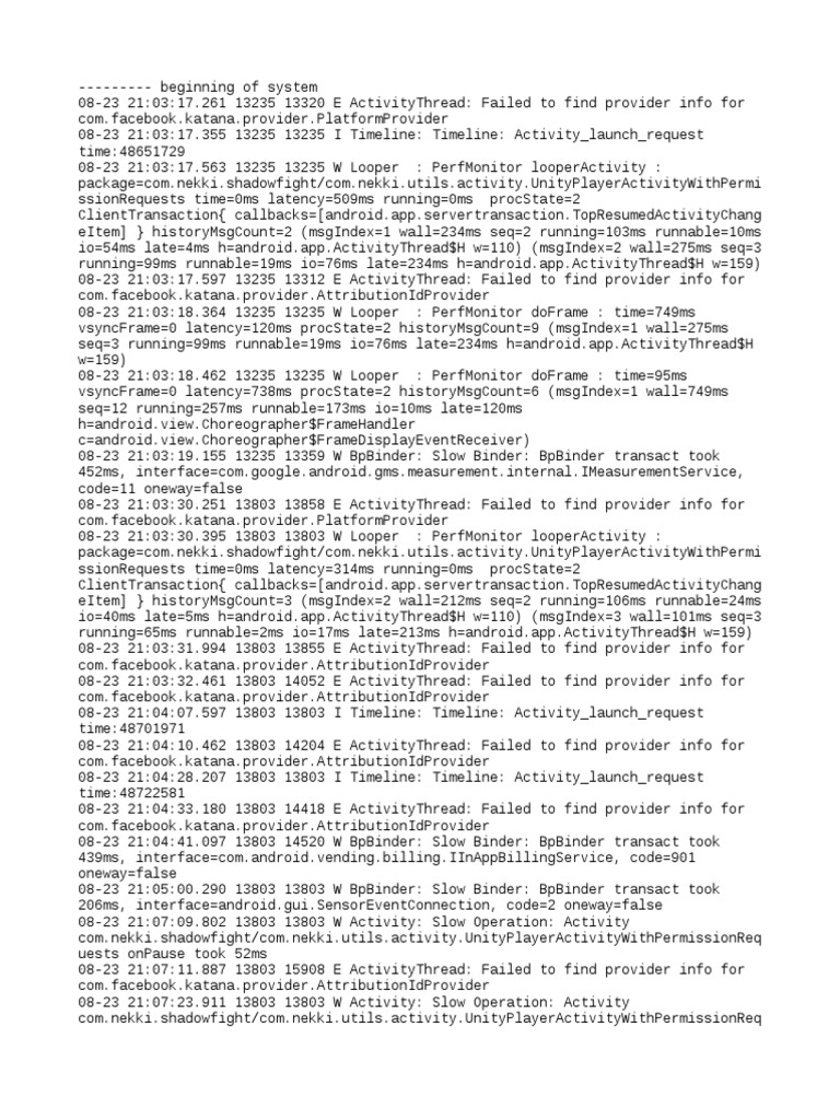 Mod Menu Log - Com - Nekki.shadowfight | PDF | Computing | Computer Programming