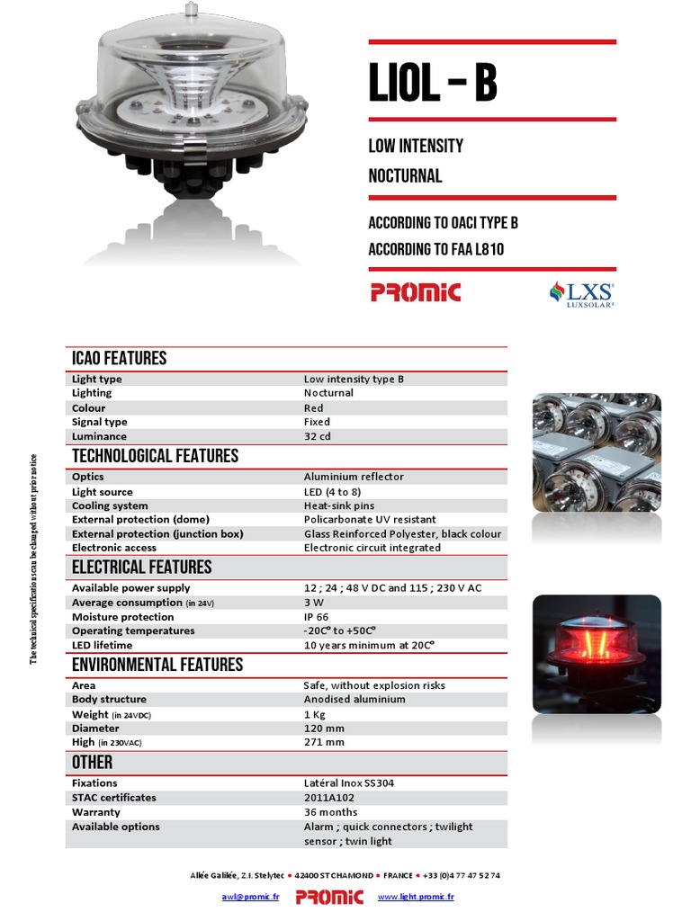 Liol - B: Low Intensity Nocturnal | Download Free PDF | Electrical ...