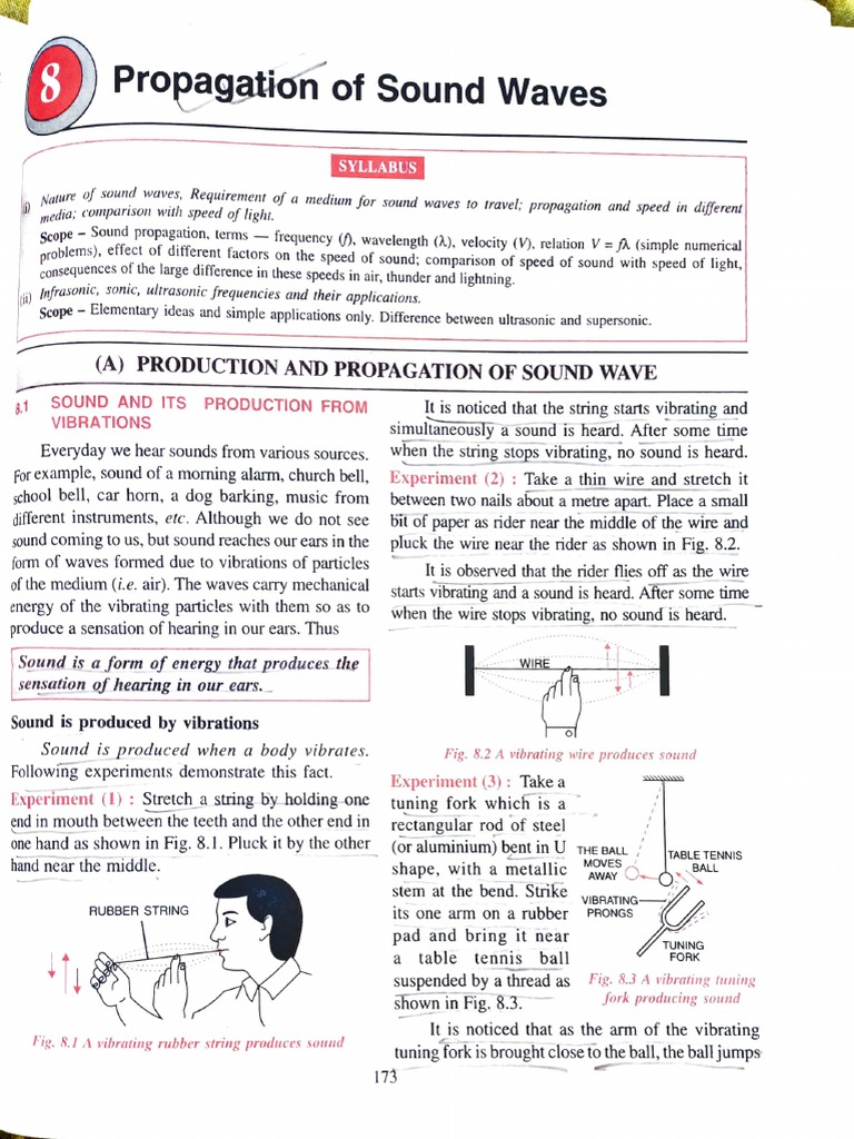 Propagation of Sound PDF | PDF | Waves | Sound
