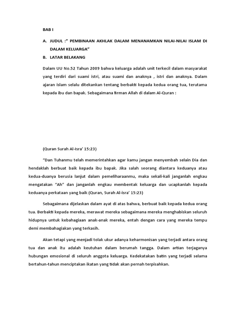 Proposal Dian | PDF