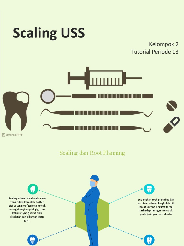 Tutorial Perio Scaling USS Dan Manual Case Kelompok 2 | PDF