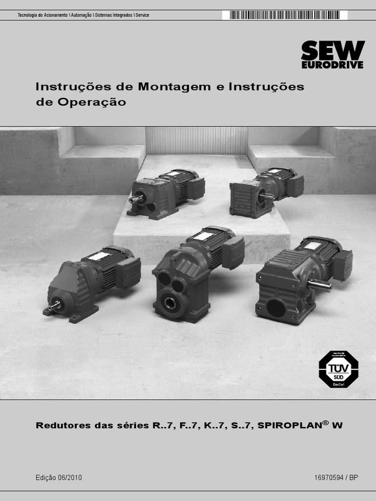 Redutores Sew | PDF | Engenharia | Transporte