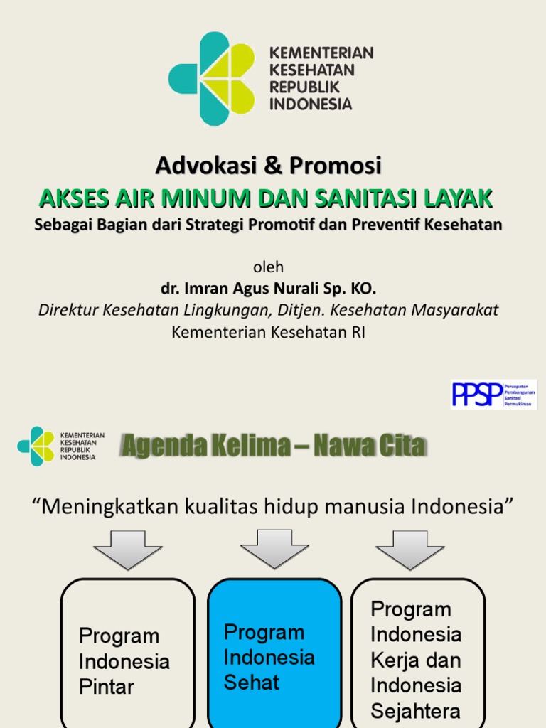 2.kemenkes Dalam Upaya Preventif Dan Promotif Kesehatan - Advokasi Dan Promosi | PDF