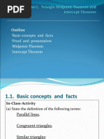 Chapter 5 Outline | PDF | Triangle | Perpendicular