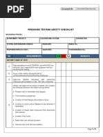 Pressure Test Certificate PDF | PDF