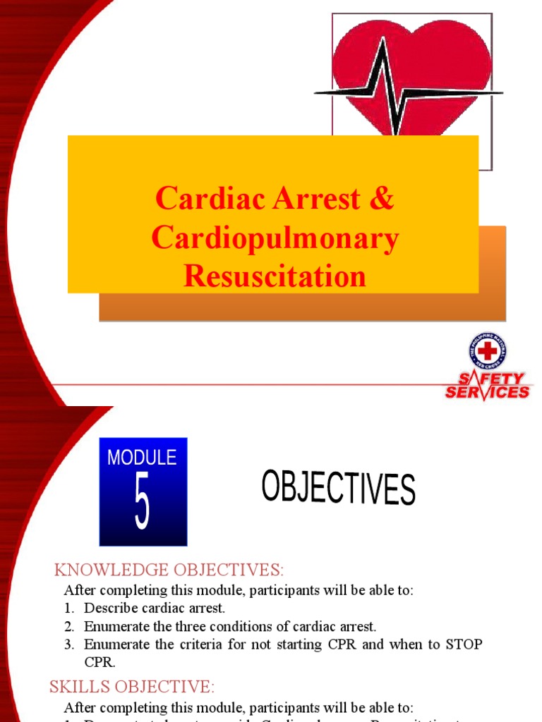 Cardiac Arrest & Cardiopulmonary Resuscitation | PDF | Cardiopulmonary ...