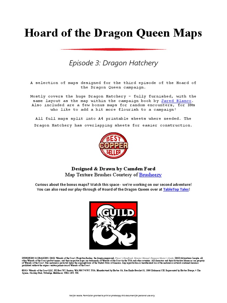 Episode 3 Hoard of The Dragon Queen Maps v2 | PDF