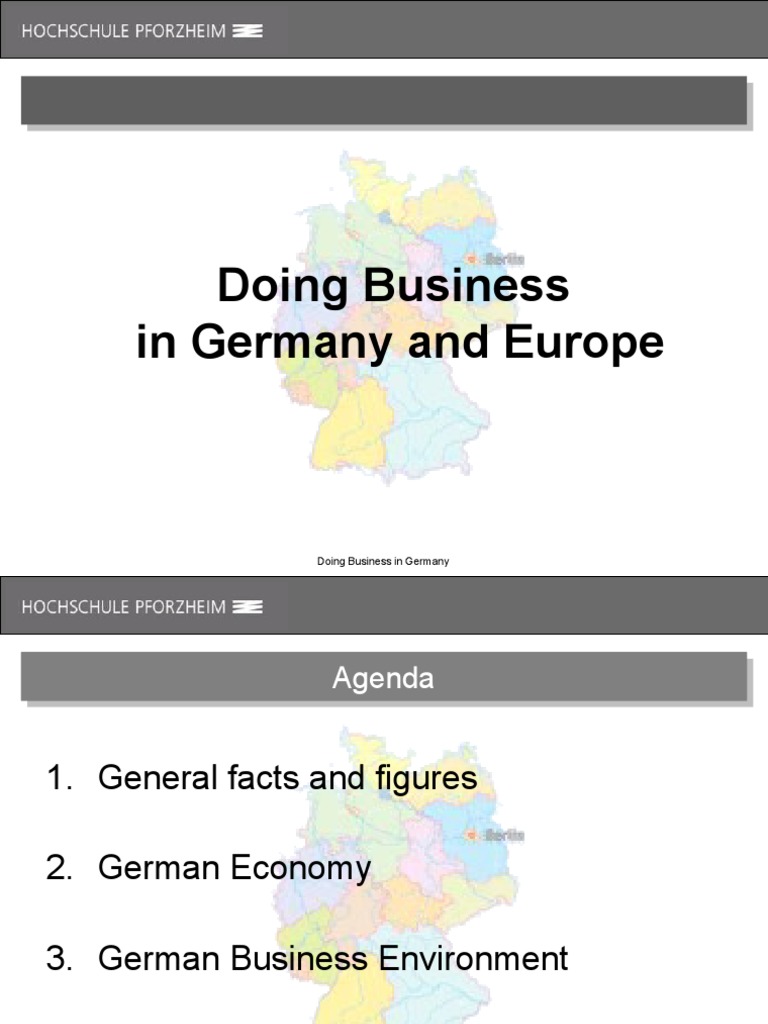 Guide to Doing Business in Germany | PDF | Taxes | Employment