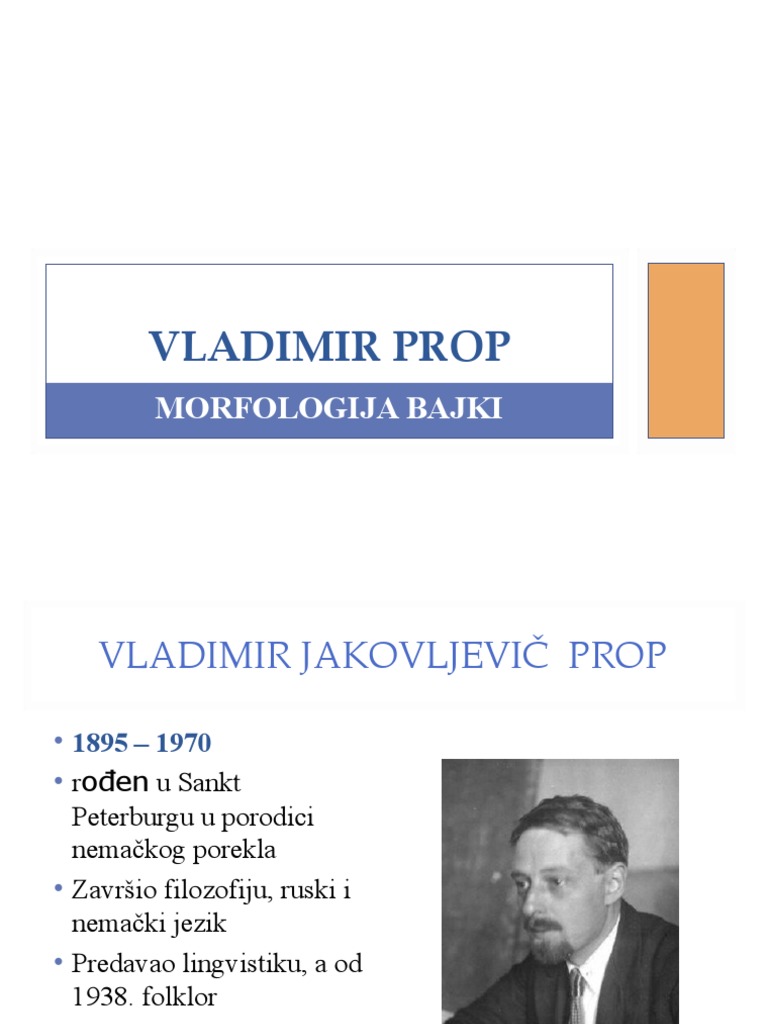 11 Vladimir Prop | PDF