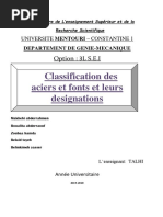 Classification et Nuances des Aciers | PDF | Acier | Acier inoxydable