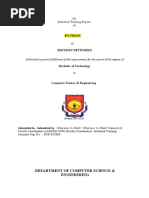 PYTHON Training Report PDF | PDF | Scope (Computer Science) | Parameter ...