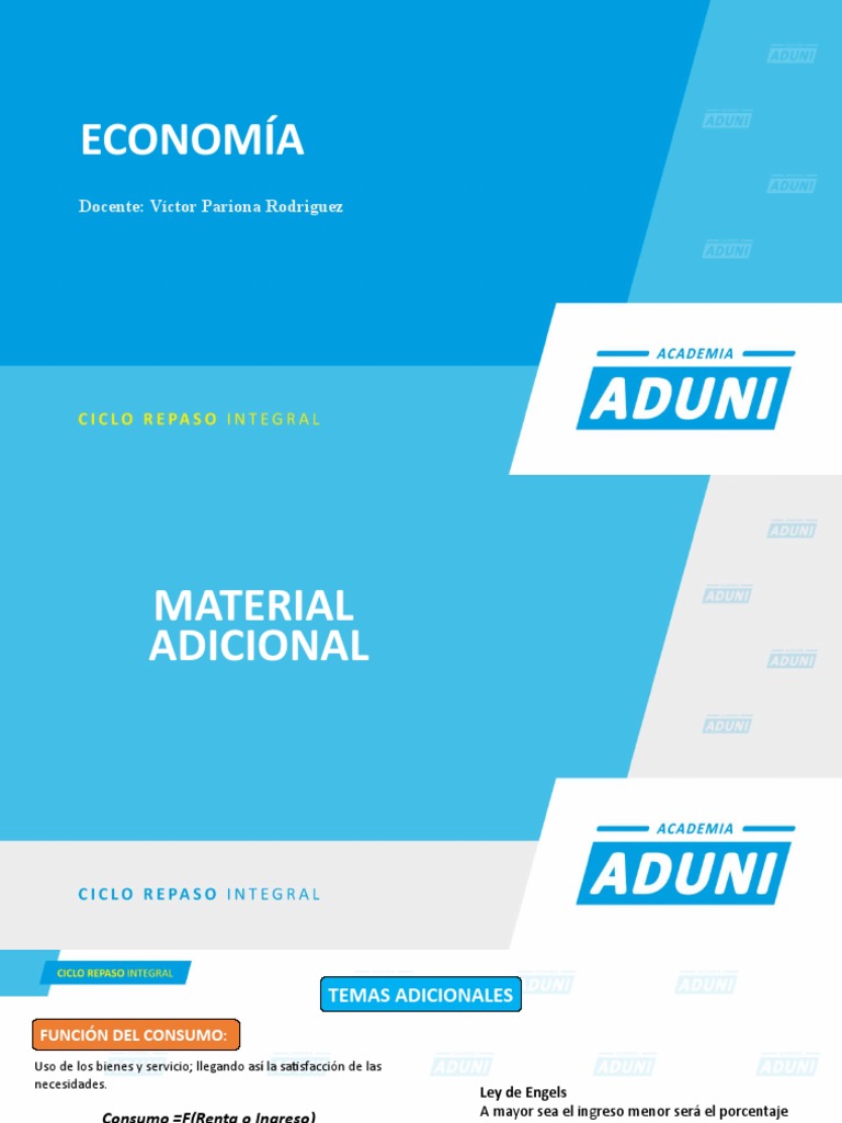 Material Adicional | PDF | Consumo (economía) | Inflación