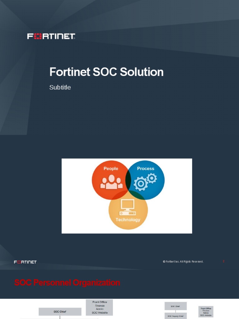 Fortinet SOC Solution | PDF | Cloud Computing | Malware