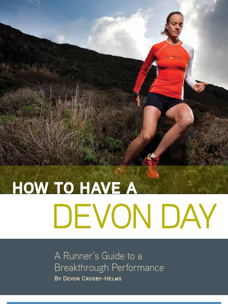 Devon Day: How To Have A | PDF | Marathon | Goal