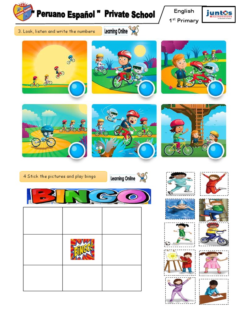 Worksheet 1 Prim. Week 21 | PDF | Language Arts & Discipline