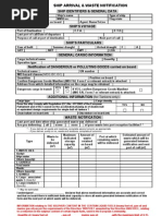 Standard Format For The Waste Delivery Receipt | PDF | Water Transport ...