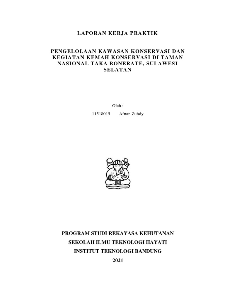 (KP) Laporan KP TNTBR | PDF