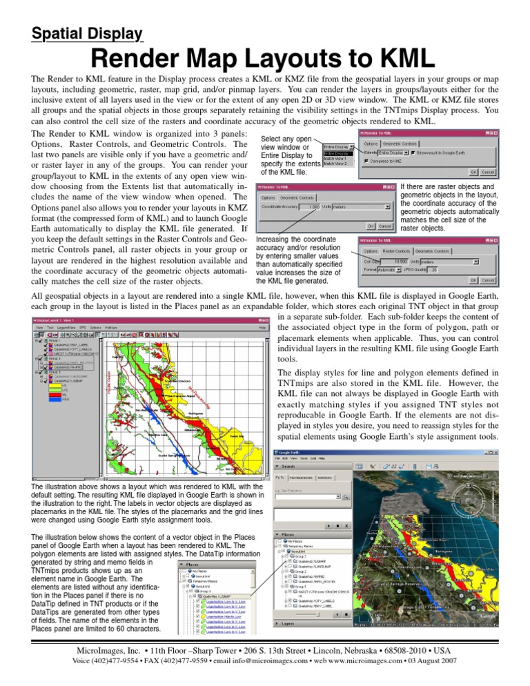 73 Render Map Layouts To KML | PDF | Computer Graphics | Areas Of ...