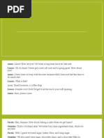 A Formal Conversation Between 3 People | PDF | Conversation