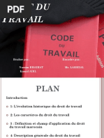 Code de Travail Marocain | PDF | Salaires | Temps de travail