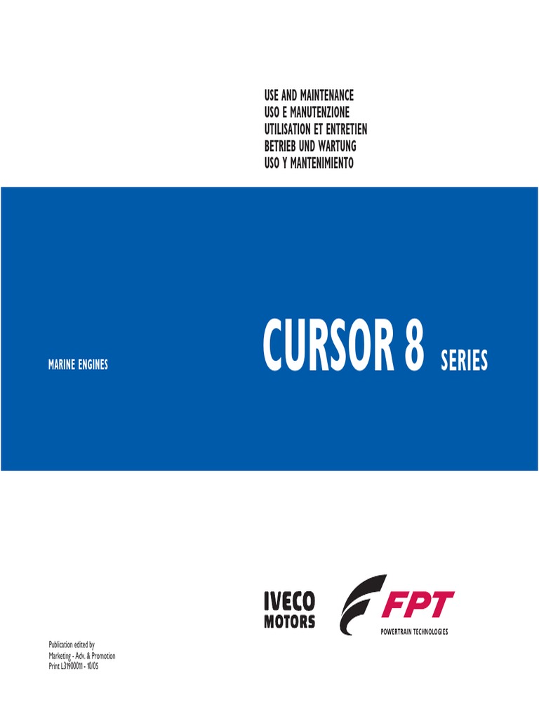 Motor Cursor 8 Iveco | PDF | Switch | Engines