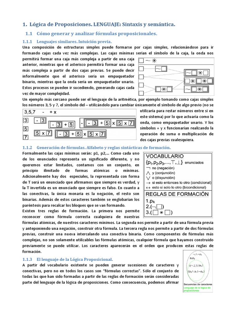 Lógica y Estructuras Discretas | PDF | Proposición | Lógica de primer orden
