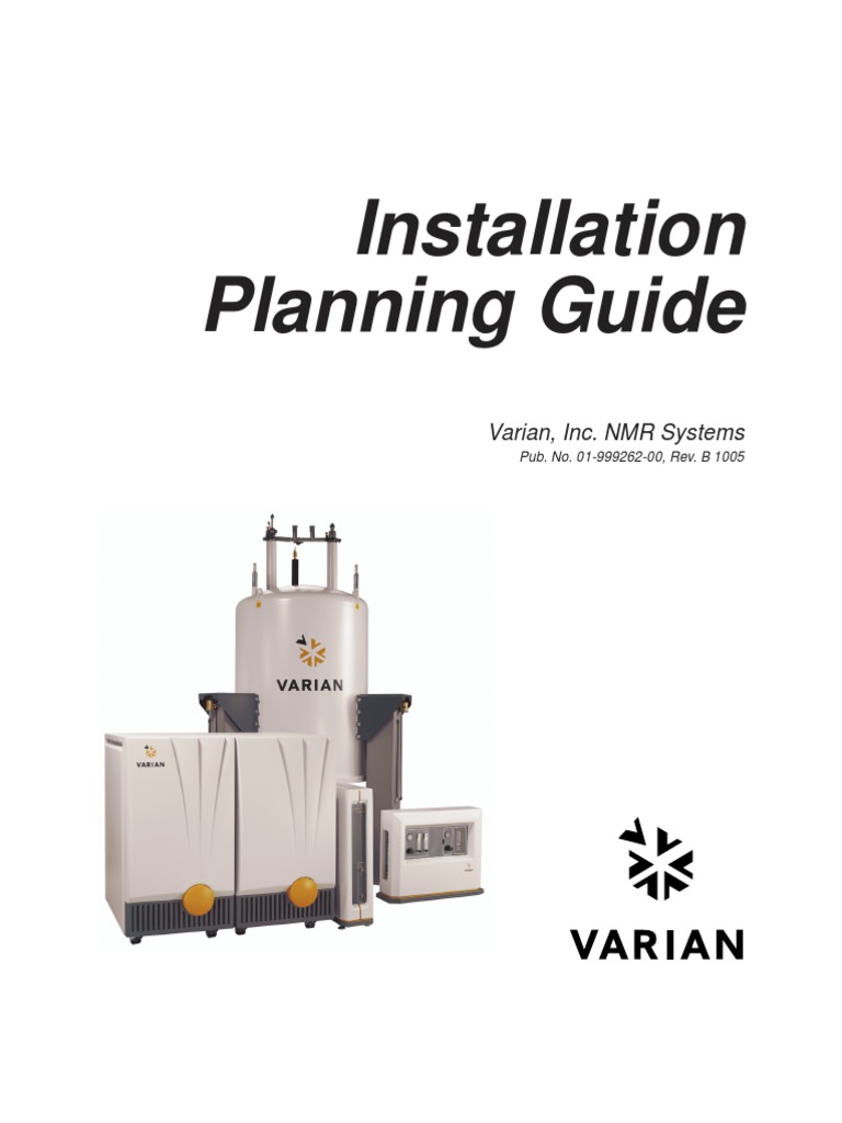 VNMRS Installation Planning Guide 0199926200b | PDF | Nuclear Magnetic ...