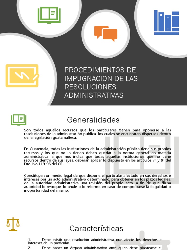 Procedimientos de Impugnacion de Las Resoluciones Administrativas | PDF ... Procedimientos de Impugnacion de Las Resoluciones Administrativas | PDF ...