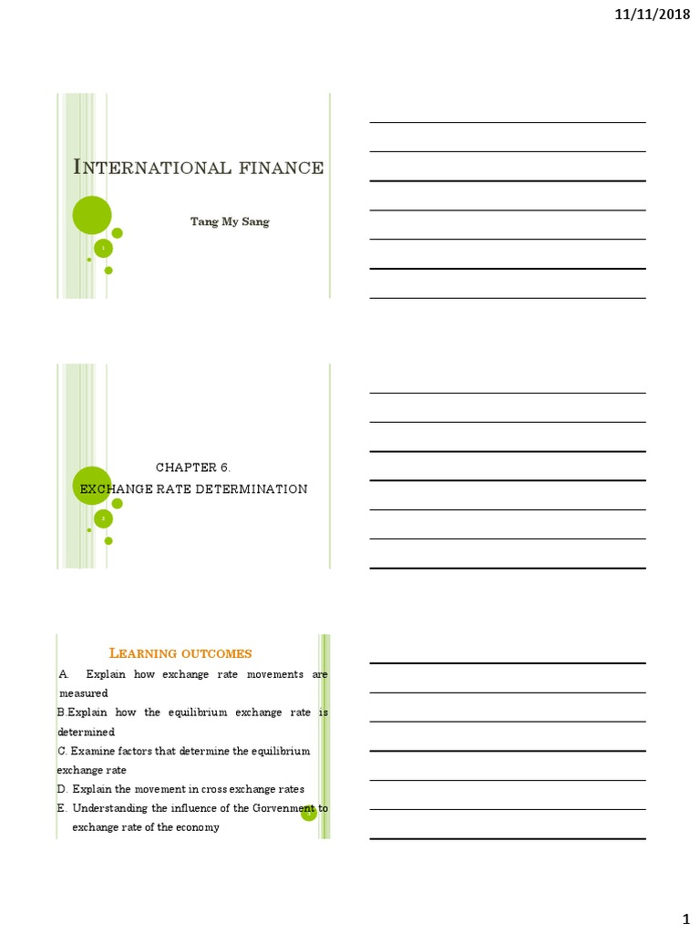 Exchange Rate Insights for Economists | PDF | Exchange Rate | Balance ...